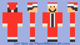 Santa Sly Fox Minecraft Skin